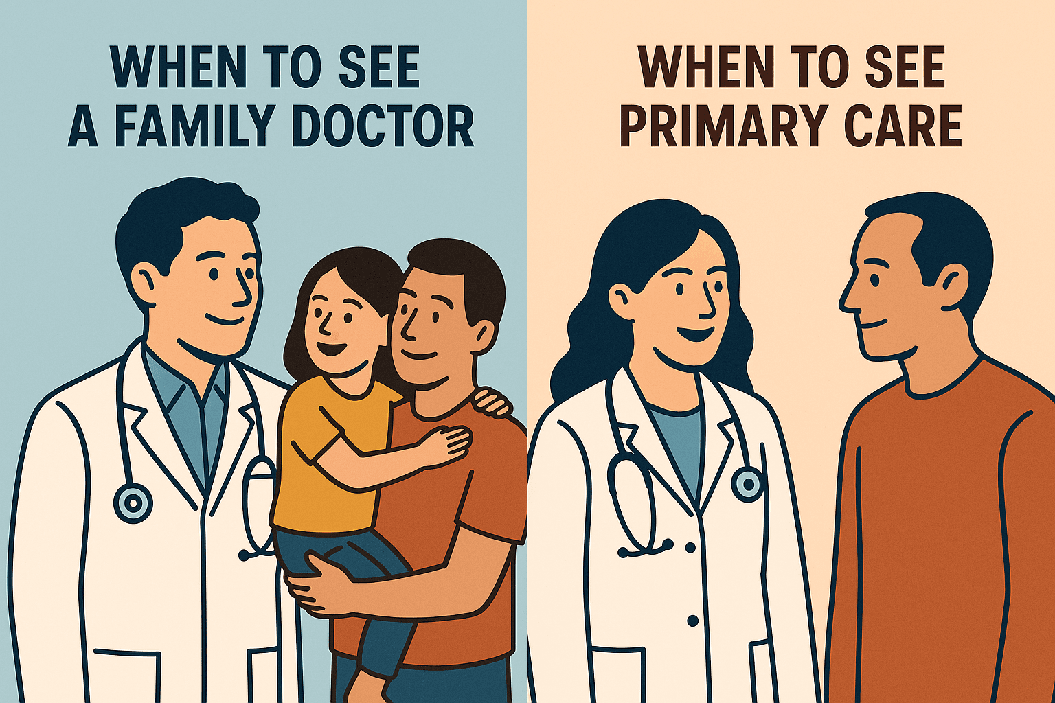 Choosing Between Family Doctor & Primary Care
